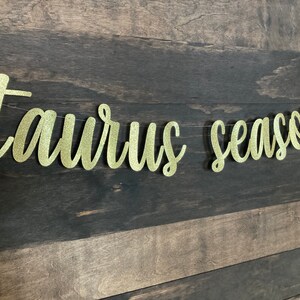 Taurus Birthday Banner, Taurus Season Birthday, Taurus Party ...