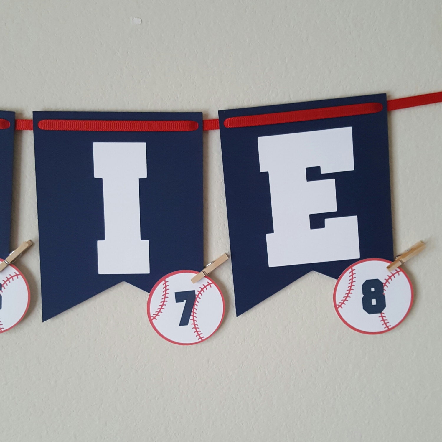 Baby Baseball Banner My Rookie Year 1st Birthday Banner | Etsy