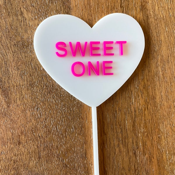 Sweet One Cake Topper - Etsy