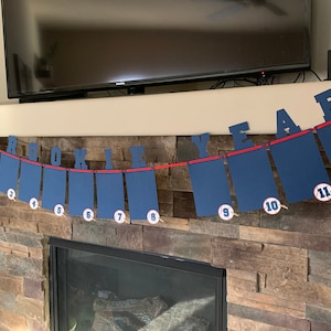 Baby Baseball Banner, My Rookie Year, 1st Birthday Banner, First ...