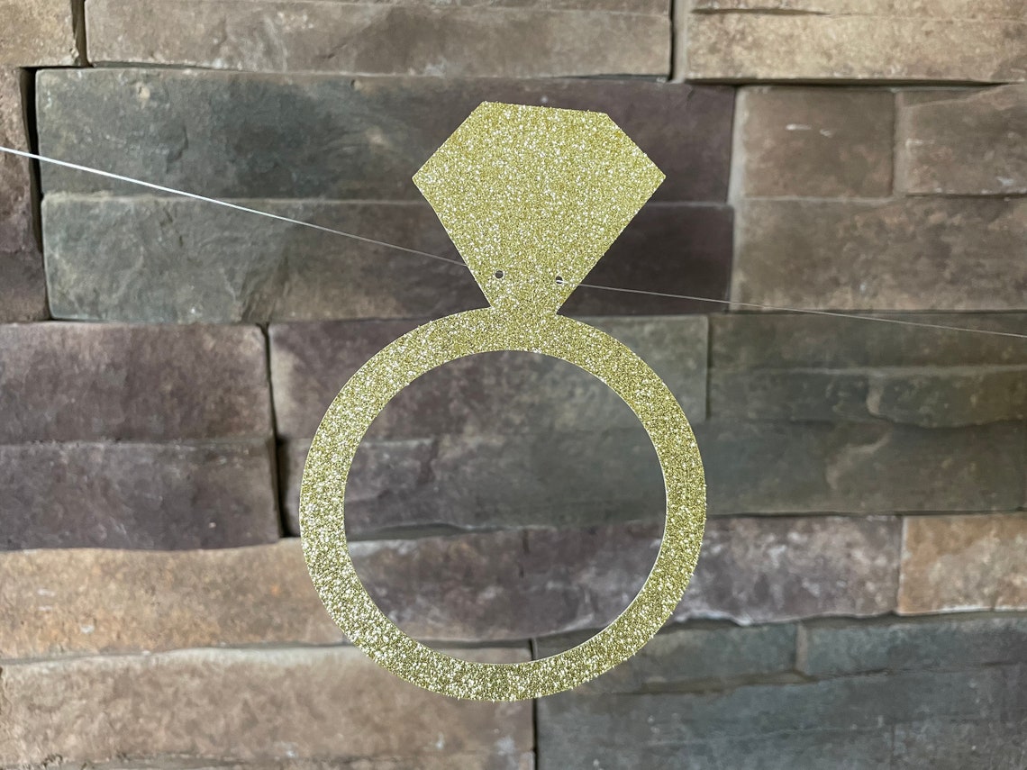 Ring Banner Bachelorette Banner Bachelorette Party - Etsy