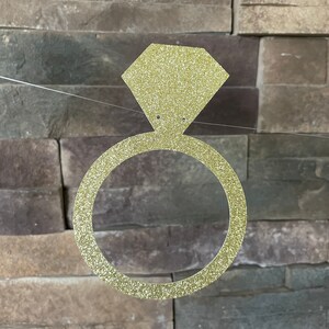 Ring Banner, Bachelorette Banner, Bachelorette Party, Engagement Party ...