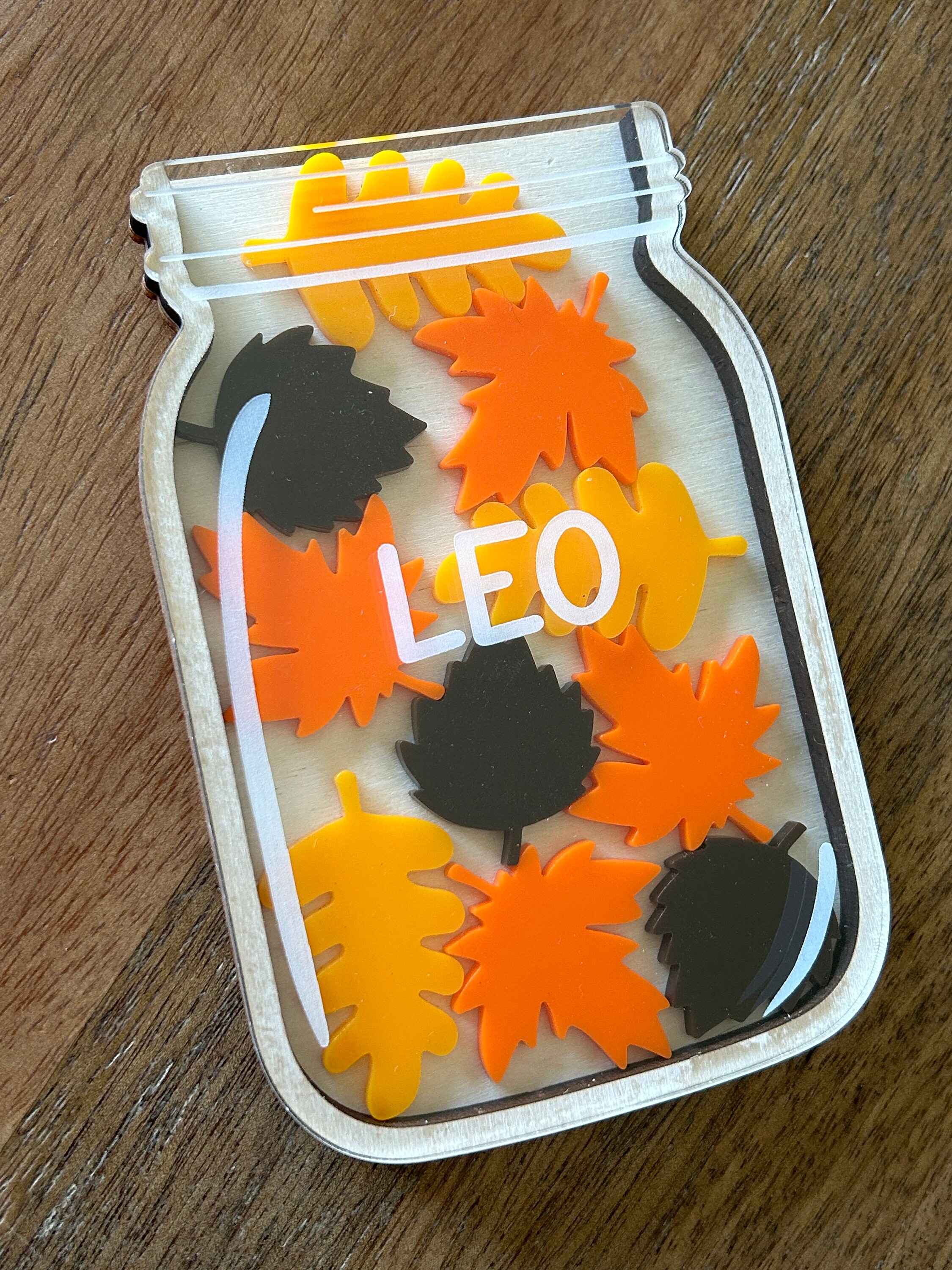 Fall Leaf Reward Jar Tokens: Acrylic Classroom Incentives - Etsy