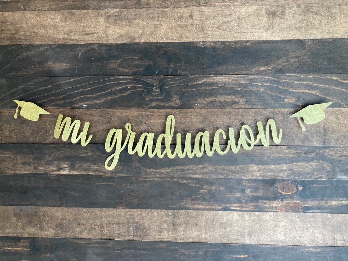 Mi Graduacion Banner Graduacion Banner Graduation Party | Etsy