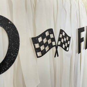 Two Fast Banner, Two Fast Decorations, 2nd Birthday, Racing Birthday ...