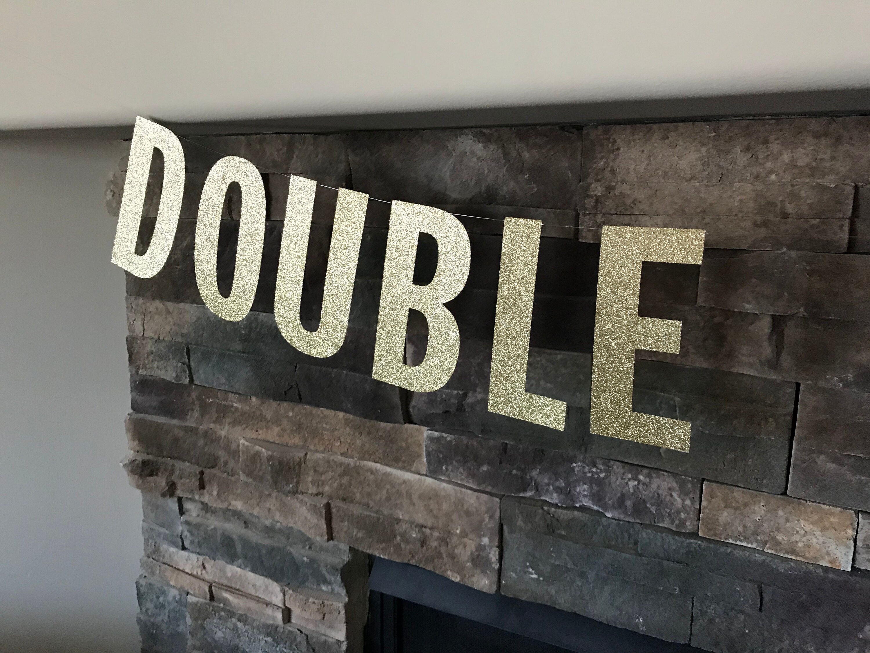 Double Digits Banner / Double Digits / 10th Birthday Party / - Etsy