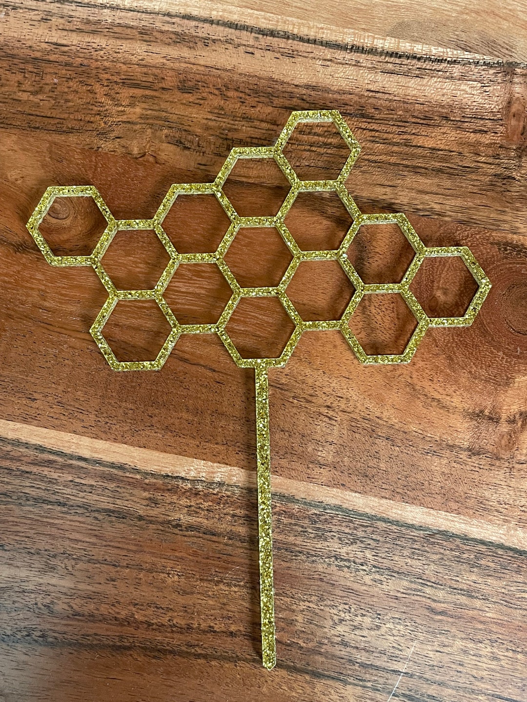 Honeycomb Cake Topper, Bee Cake Topper, Bee Baby Shower, Bee Birthday ...