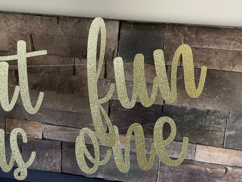 Oh What Fun It is to Be One Personalized Oh What Fun Banner - Etsy