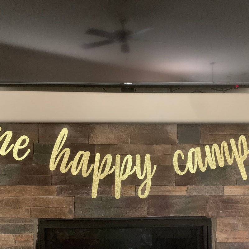 One Happy Camper Banner - Etsy