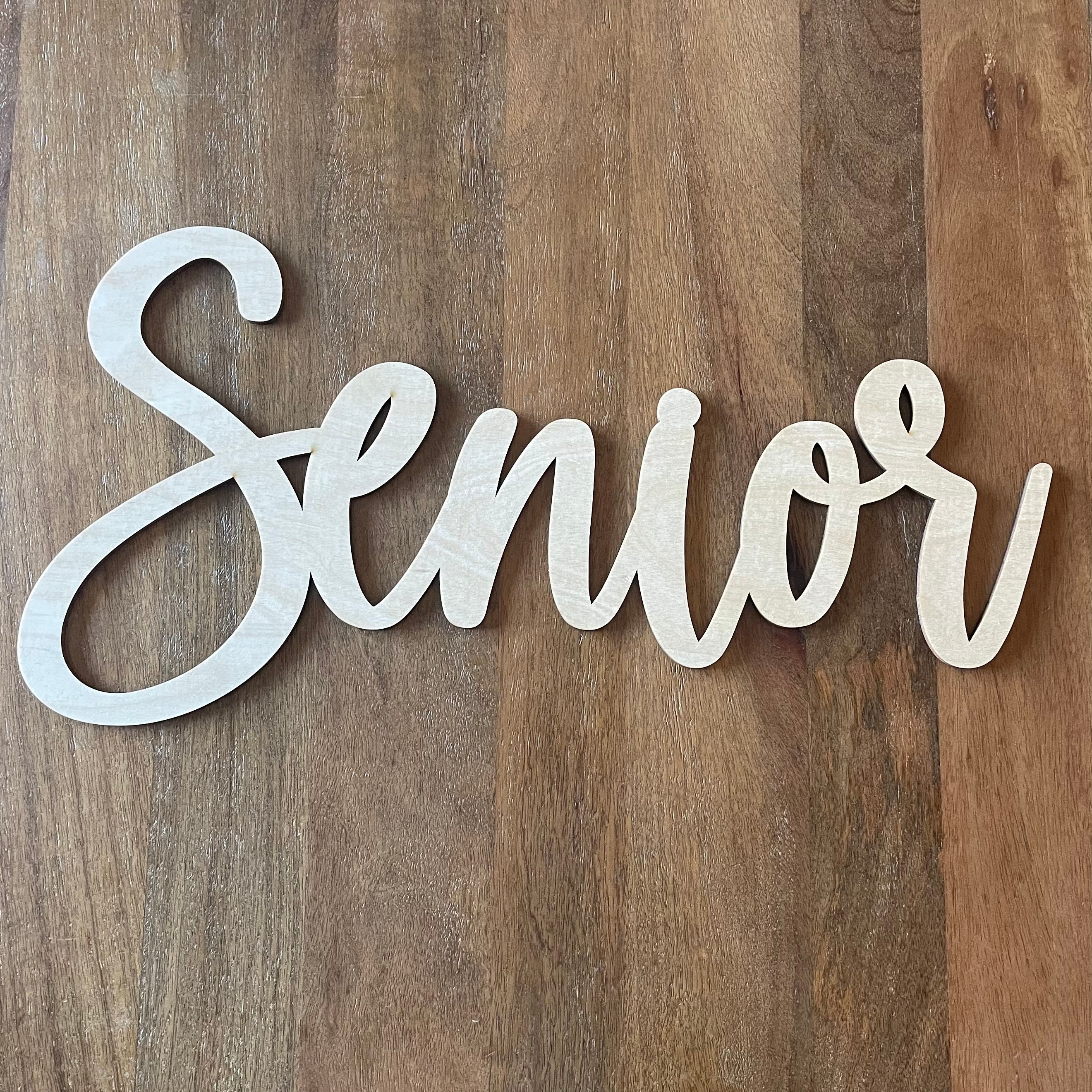 Senior Sign, Graduation Sign, Senior Pictures Sign, DIY Birch Sign ...