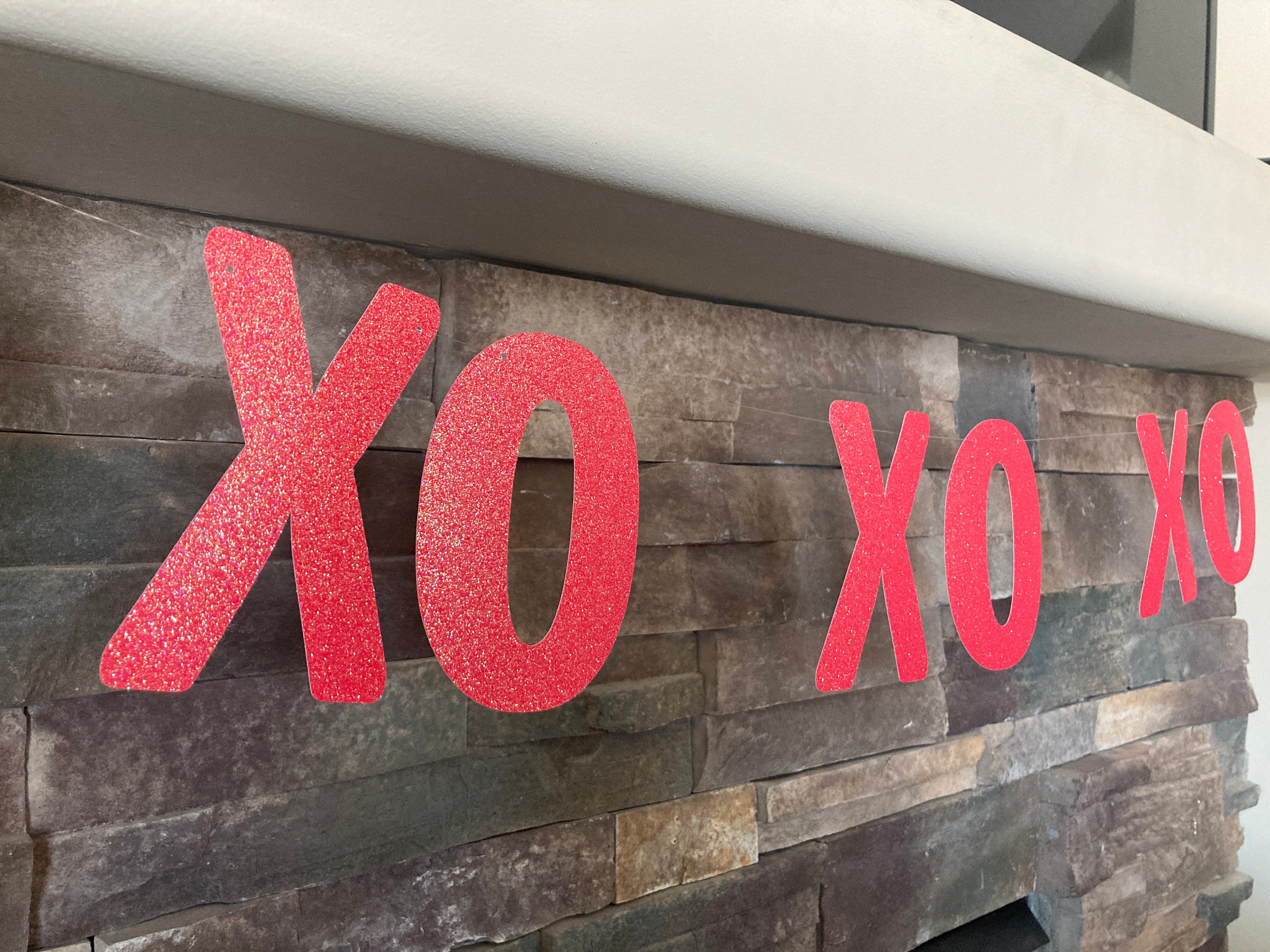 XO XO Banner Valentines Day Banner Valentines Banner - Etsy UK