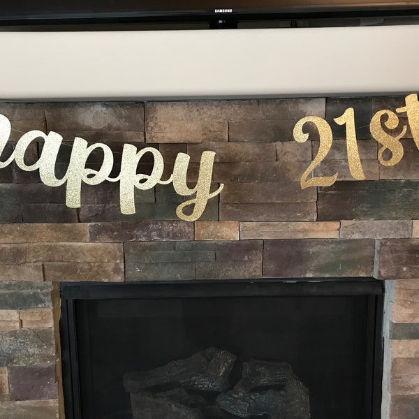 Finally 21 Banner - Etsy