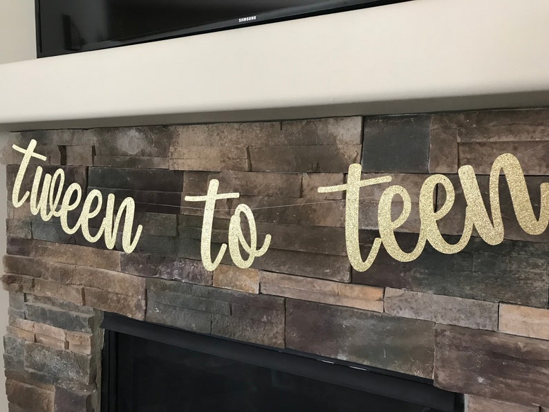 Tween to Teen Banner Tween to Teen Teenager Banner Teen | Etsy