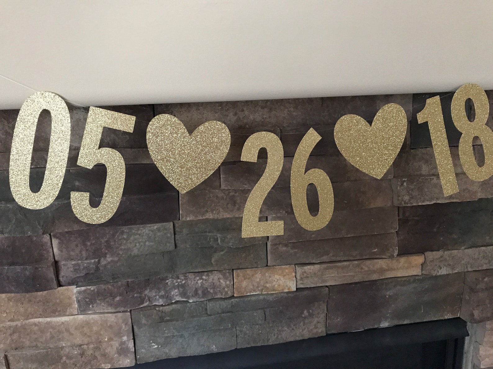 Save the Date Banner / Wedding Date Banner / Due Date Banner / - Etsy