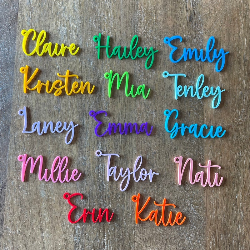 Custom Name Tags - Etsy