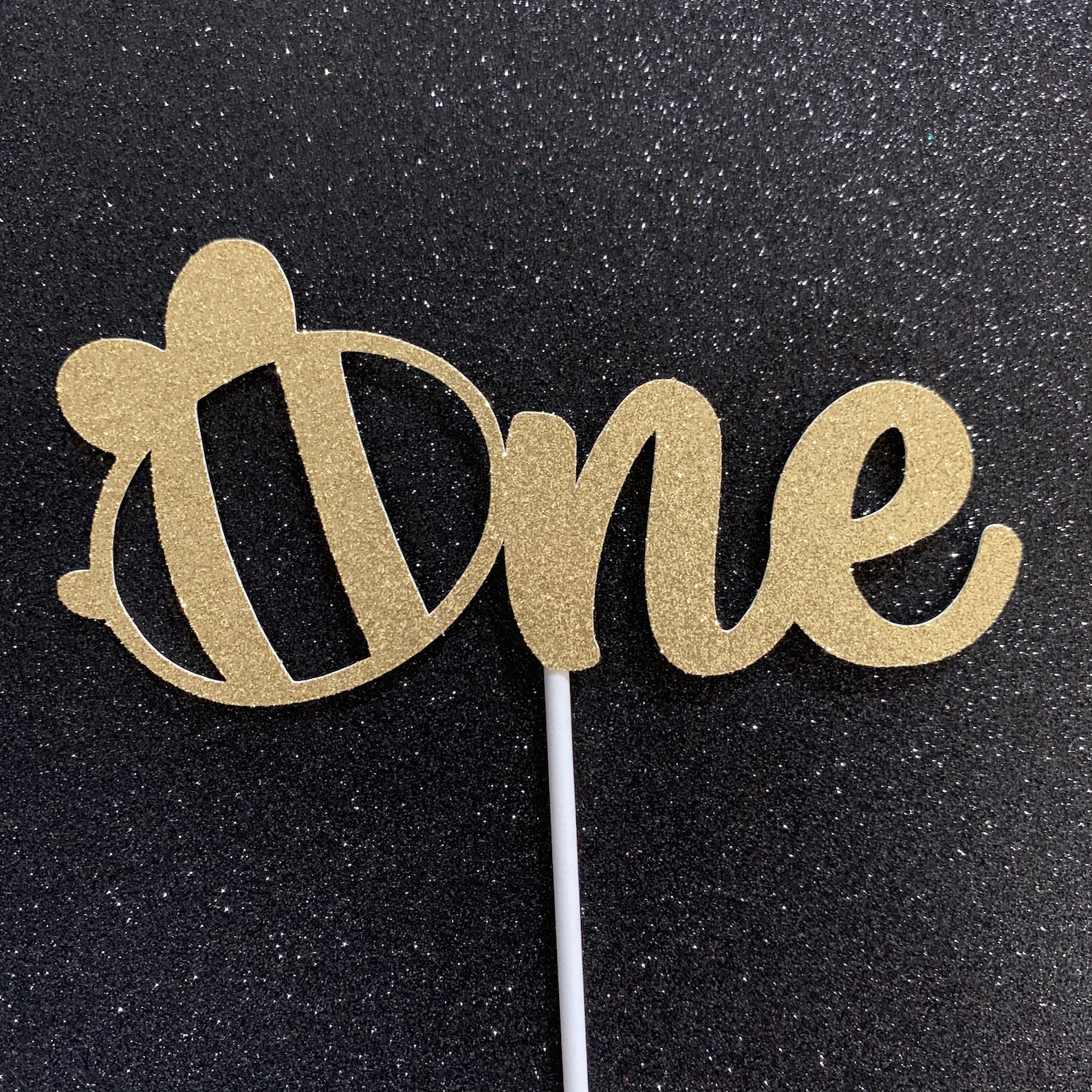 Bee One Cake Topper / Bee One Topper / Bee Smash Cake Topper / - Etsy