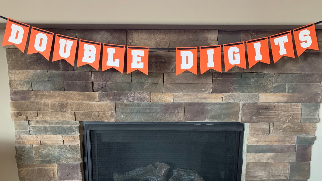 Double Digits Banner, Double Digits, 10th Birthday Party, 10th Birthday ...