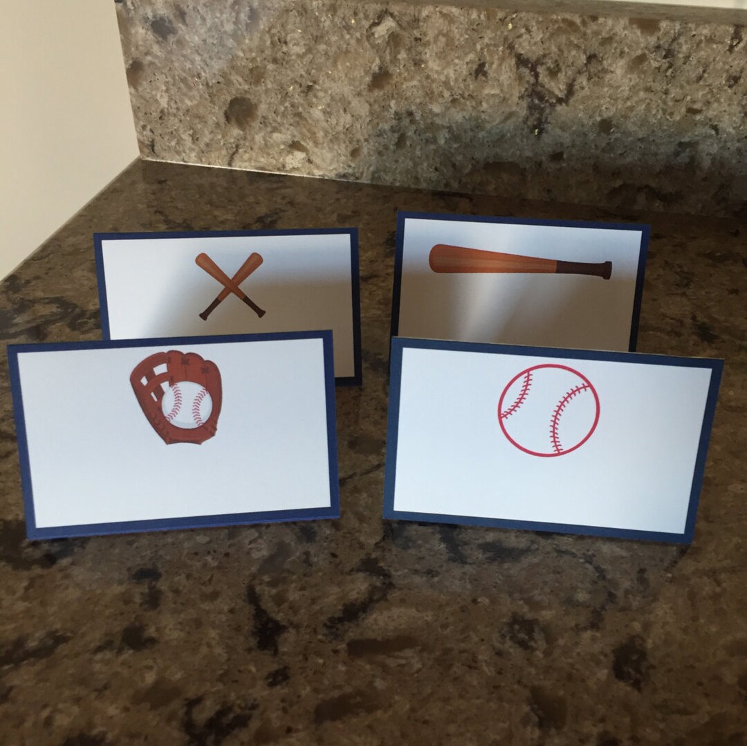 Baseball Food Labels Baseball Food Cards Baseball - Etsy