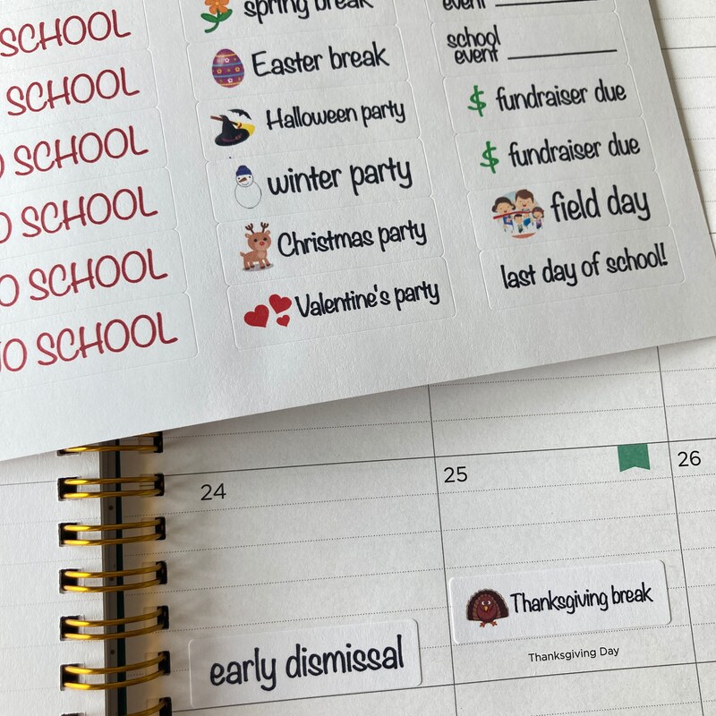 School Year Planner - Etsy