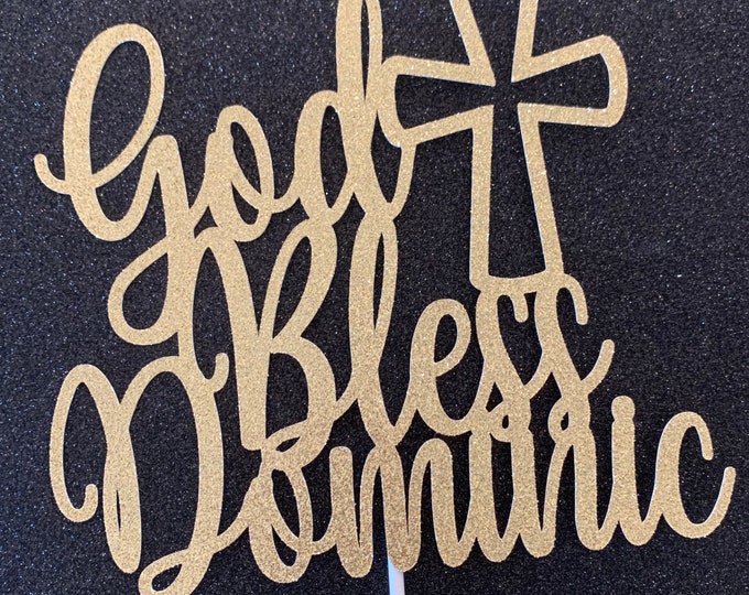 First Communion Cake Topper / First Reconciliation Cake Topper - Etsy