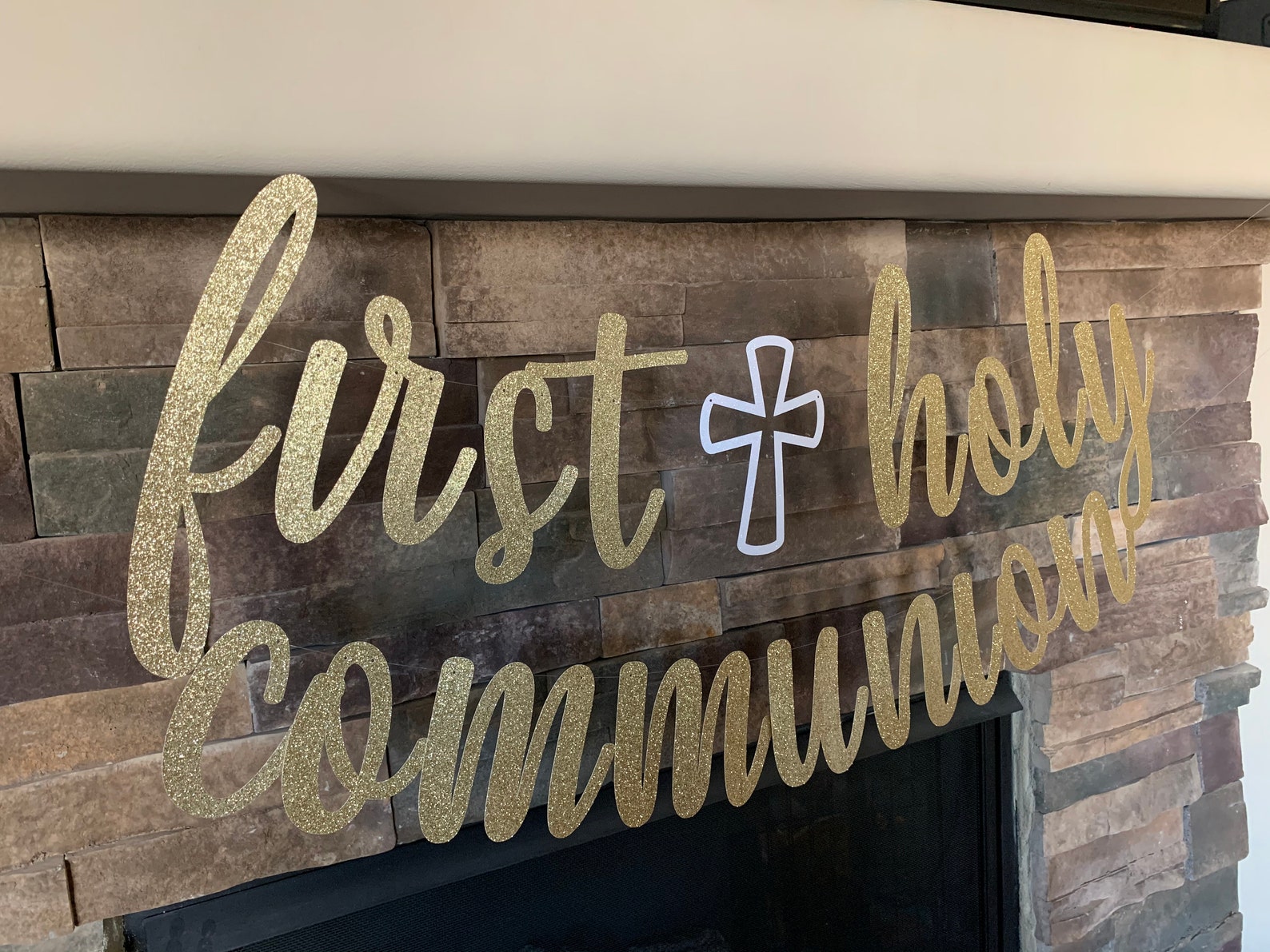 First Holy Communion Banner First Communion Banner First | Etsy