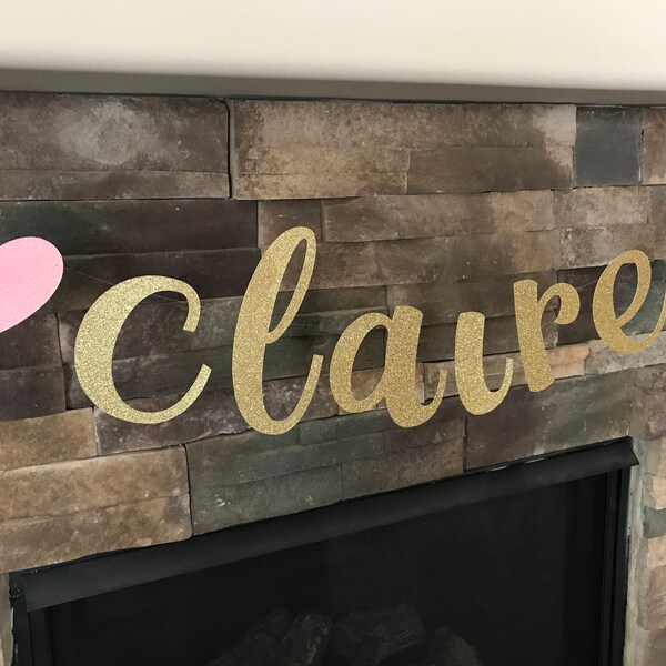 Girl Name Banner - Etsy