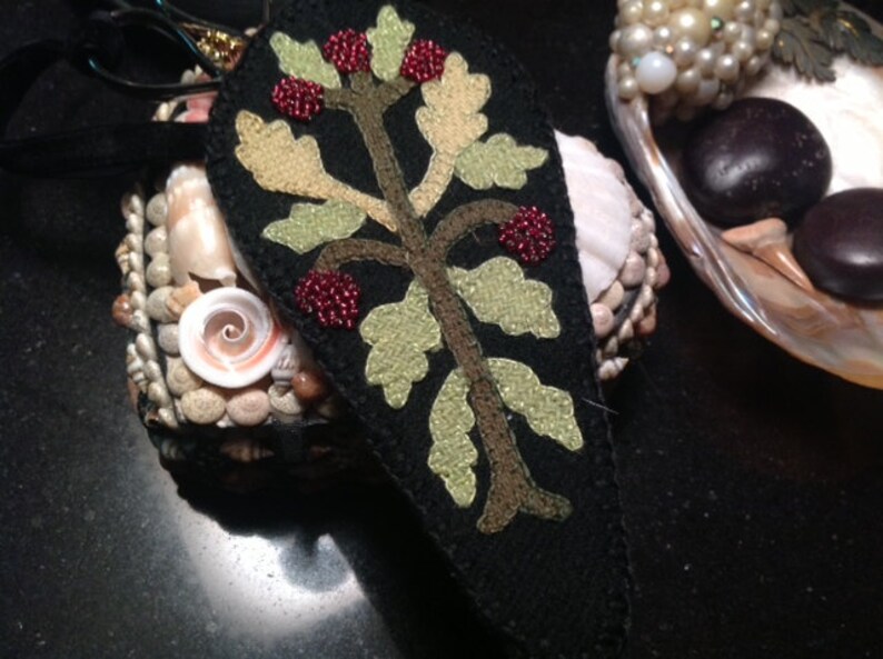 Victorian Beaded Scissor Case Pattern Only-not a Kit (approx. 3" X 6 ...