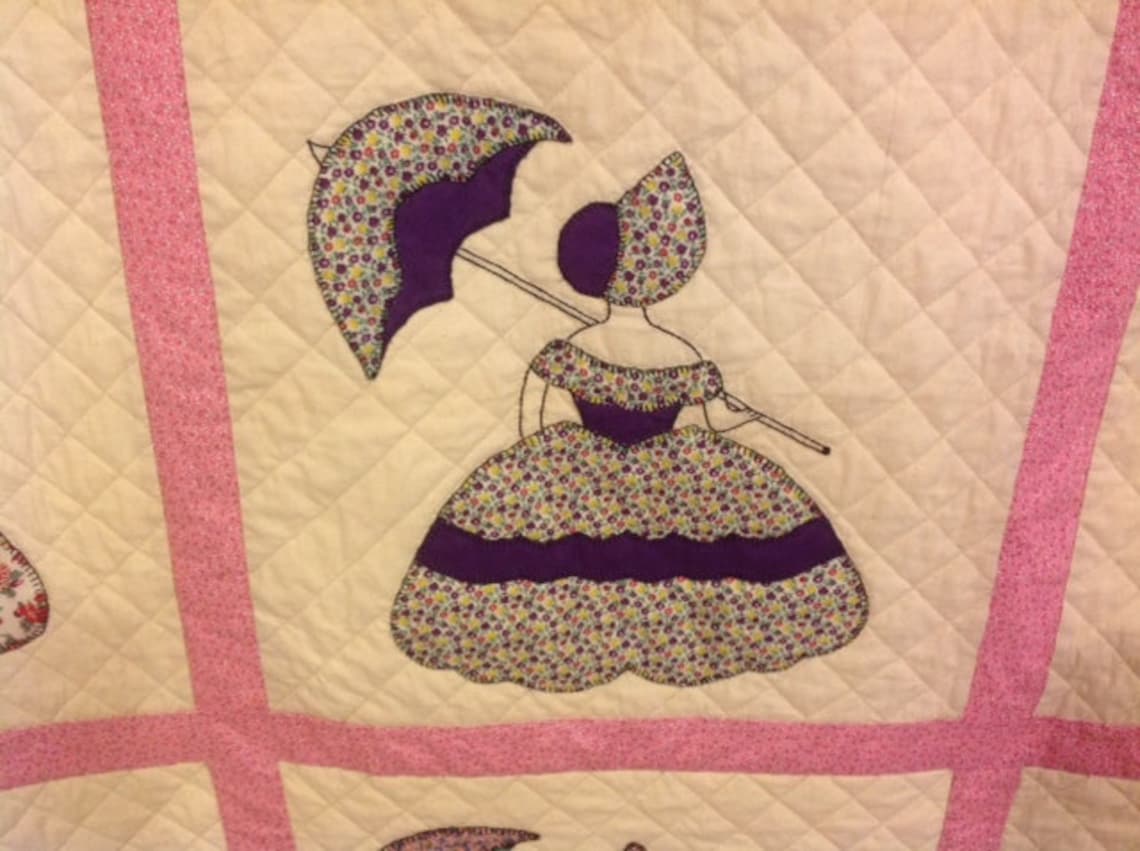 Vintage Colonial Lady Quilt Paper Pattern Only not a Kit | Etsy