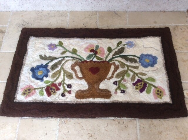 French Urn (a Paper Pattern Only for Rug Hooking) Not a Kit - Etsy