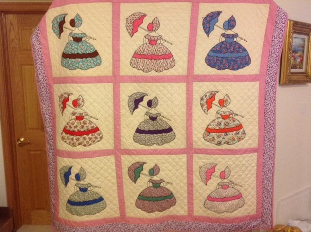 Vintage Colonial Lady Quilt Paper Pattern Only (not a Kit) - Etsy