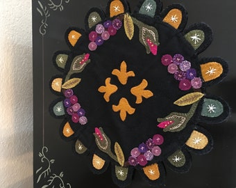 BFF Best Flakes Forever Holiday Table Mat Pattern | Etsy