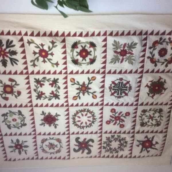Row Quilt Garden Pattern - Etsy
