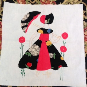 Vintage Parasol Lady Quilt Paper Pattern Only - Etsy