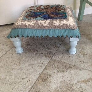 Under the Sea Octopus Footstool or Pillow Rug Hook Pattern Only Not a ...