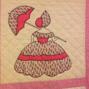 Vintage Colonial Lady Quilt Paper Pattern Only (not a Kit) - Etsy