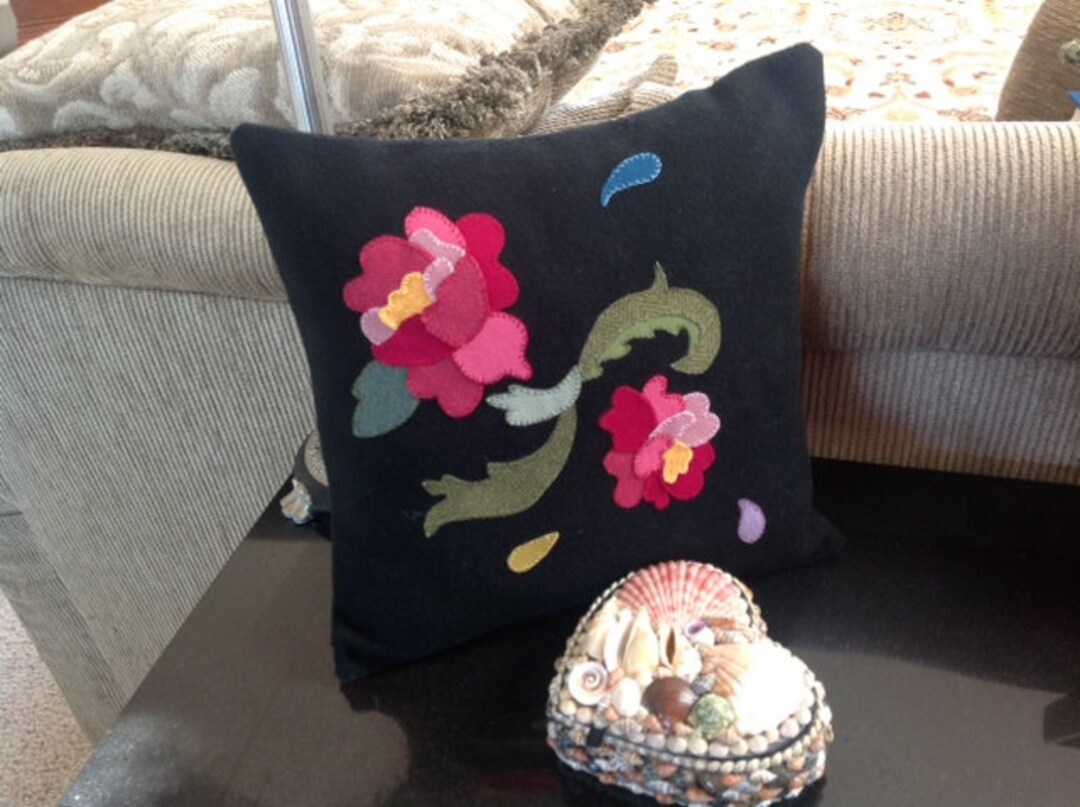 Rose- Pillow Pattern - Etsy