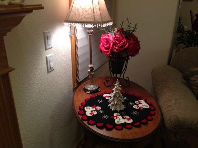 BFF- Best Flakes Forever Holiday Table Mat Pattern - Etsy