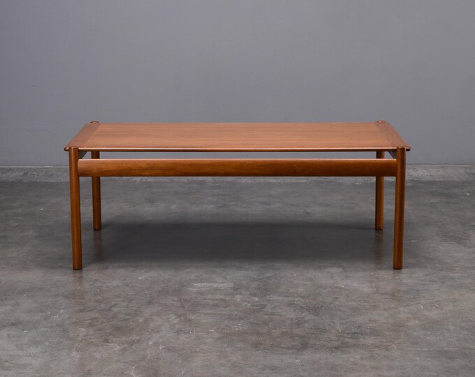 1960's Sven Ivar Dysthe Walnut Coffee Table Mid-century Scandinavian ...