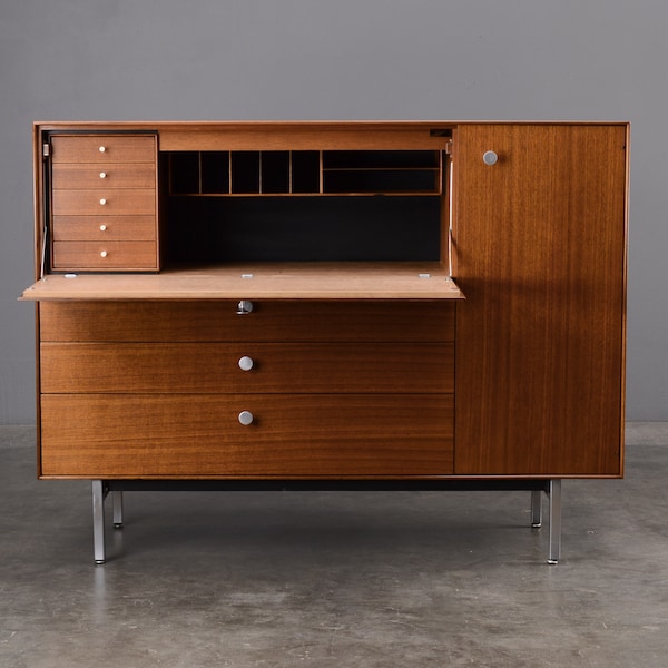 Mid Century Secretary Desk - Etsy