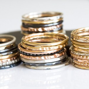 5 Golden Rings Set Gold Rings for Women Five Gold Rings Gift Set for ...