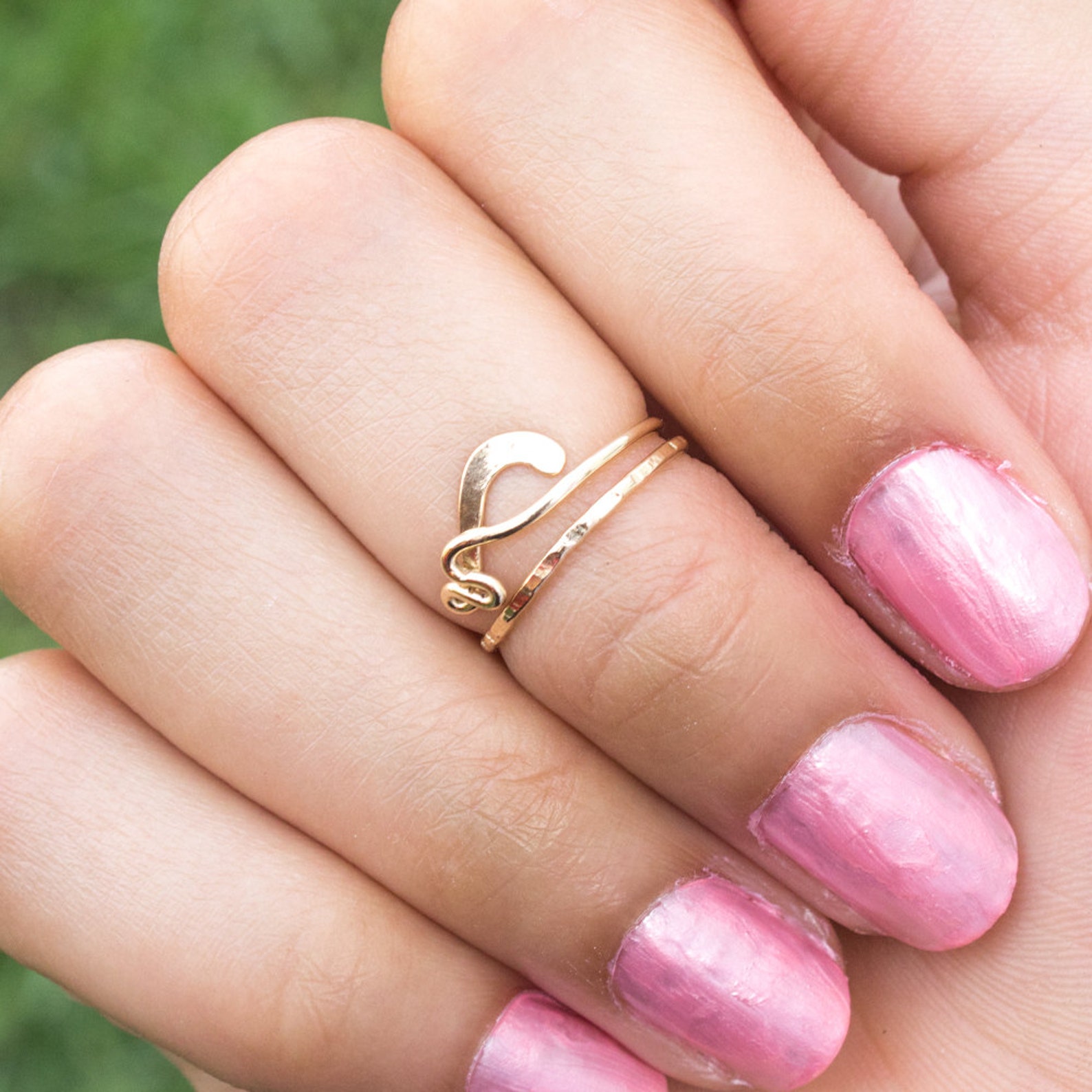 Gold Midi Ring Gold Knuckle Ring Adjustable Midi Ring Above - Etsy