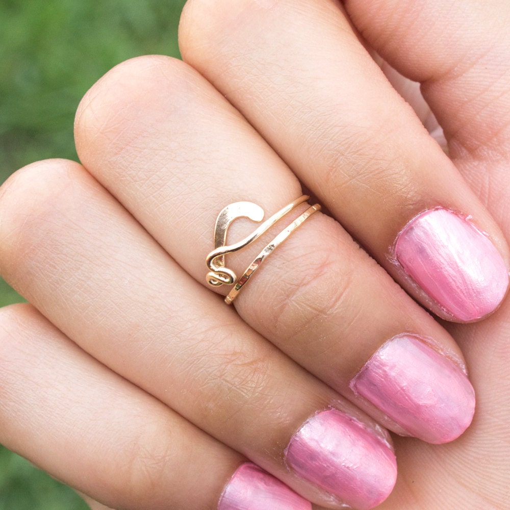 Gold Midi Ring Gold Knuckle Ring Adjustable Midi Ring Above - Etsy