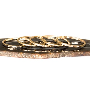 5 Golden Rings Set Gold Rings for Women Five Gold Rings Gift Set for ...