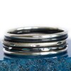 Mixed Metal Stacking Rings Set Gold & Sterling Silver Stack Ring Set ...