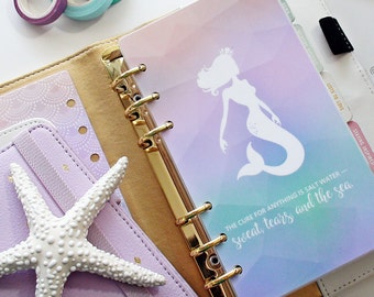 Seashell Planner Dividers Dashboard Plus Tabbed Dividers - Etsy