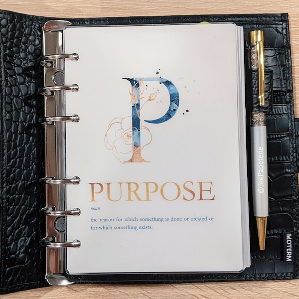 Filofax Dashboard - Etsy