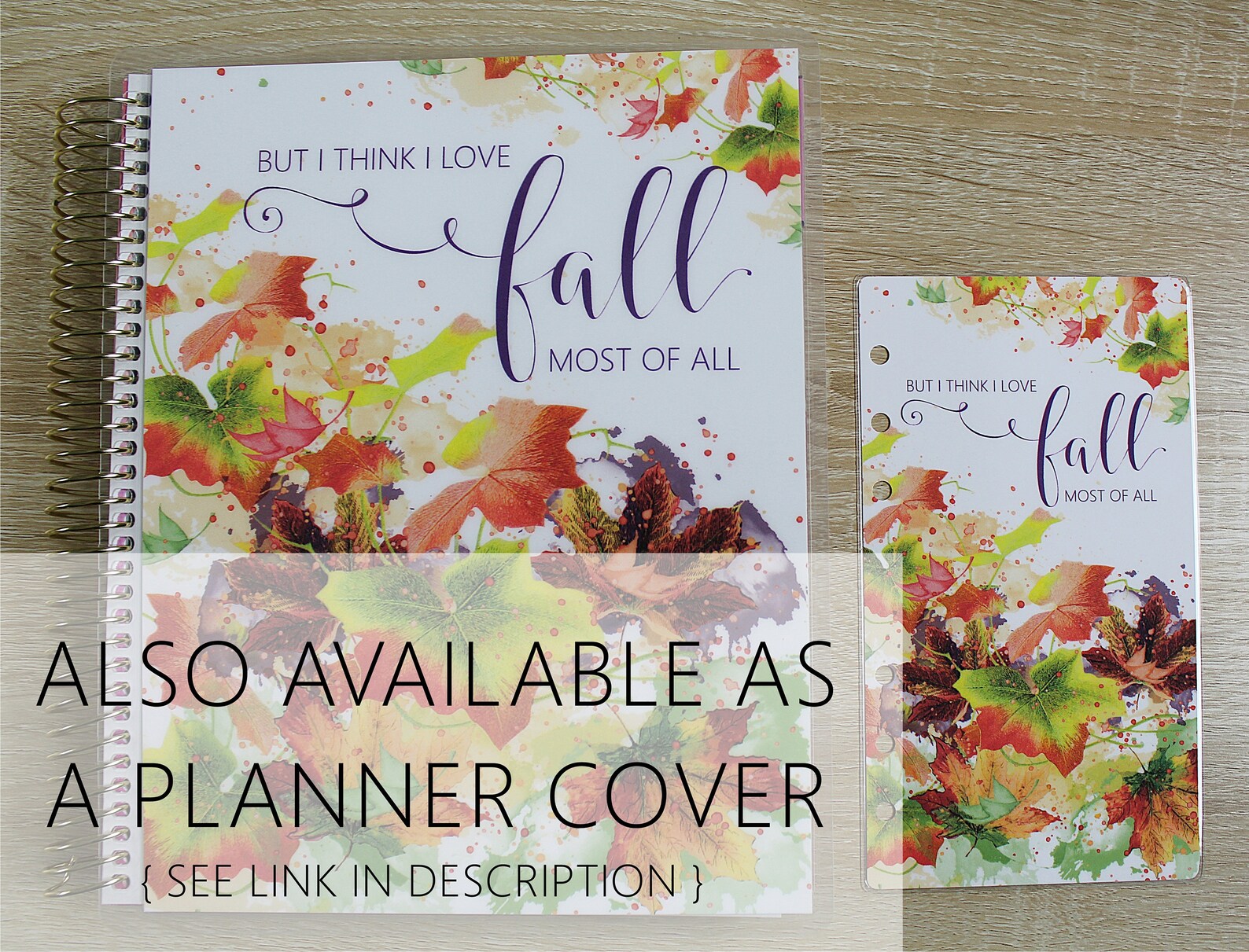 Fall/autumn Planner DASHBOARD: "but I Think I Love Fall Most of All ...