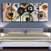 Modern Original Metal Wall Art Bright Abstract Painting - Etsy