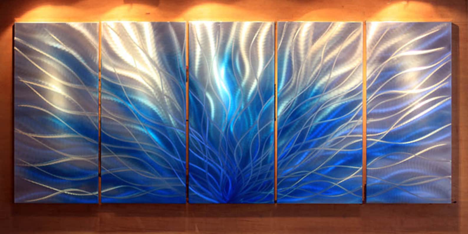 Metal Painting Wall Modern Art. Metal Sculpture Wall Art Oil - Etsy