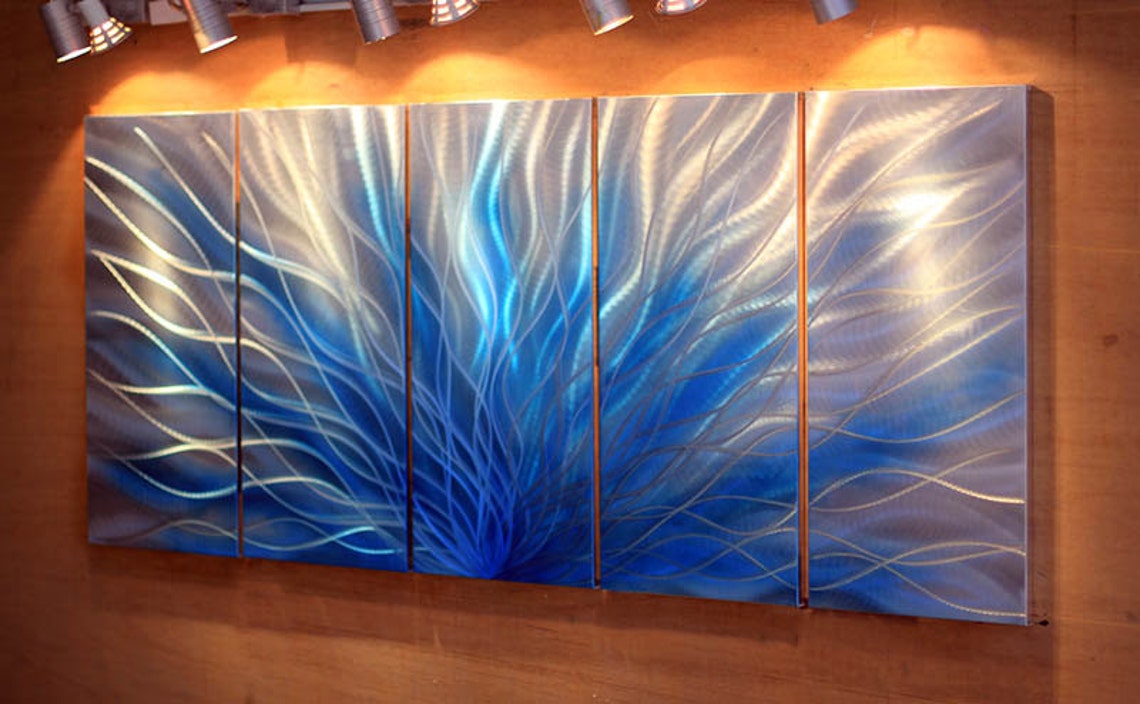 Metal Painting Wall Modern Art. Metal Sculpture Wall Art Oil - Etsy